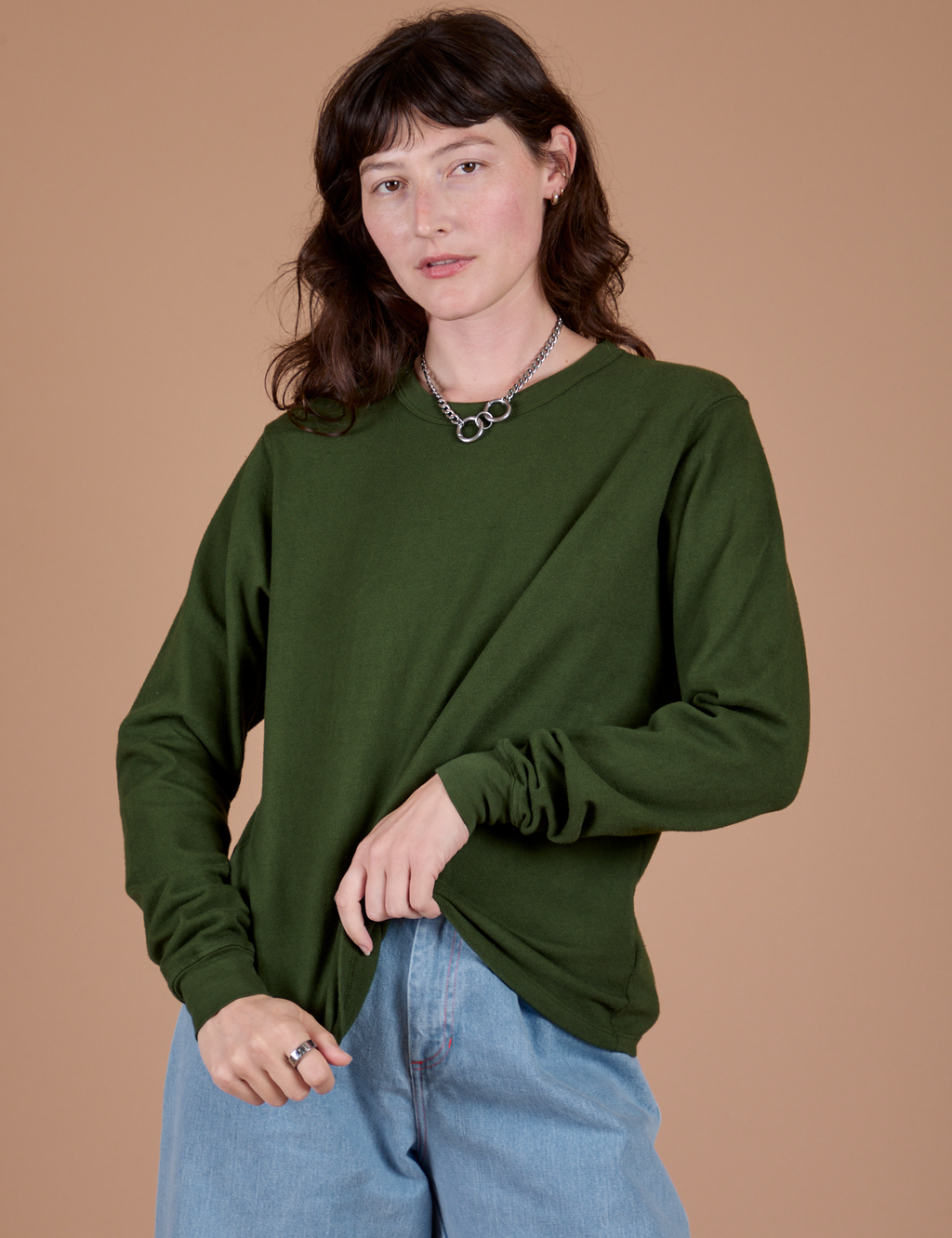 Long Sleeve Burly Tee - Evergreen – BIG BUD PRESS