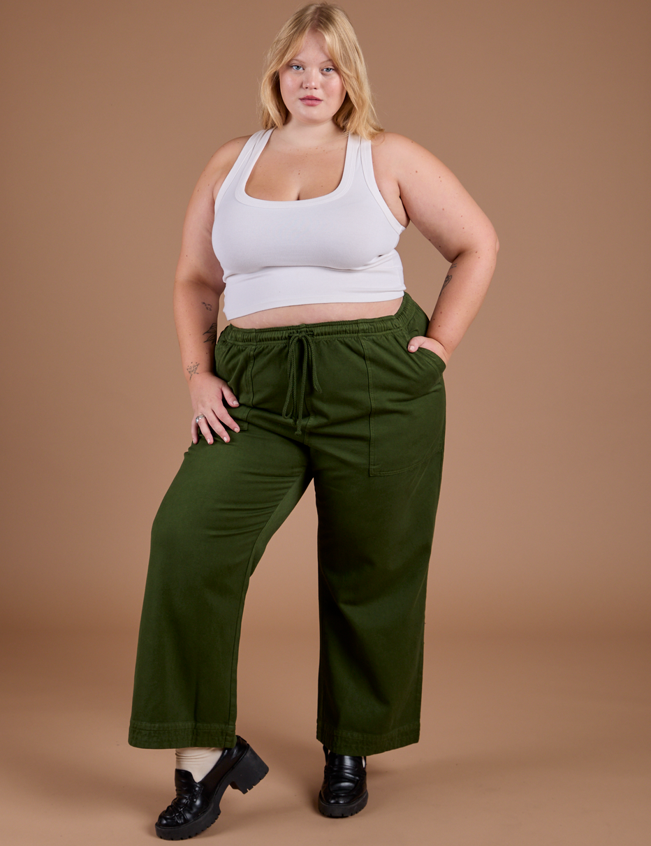 Organic Action Pants - Evergreen – BIG BUD PRESS