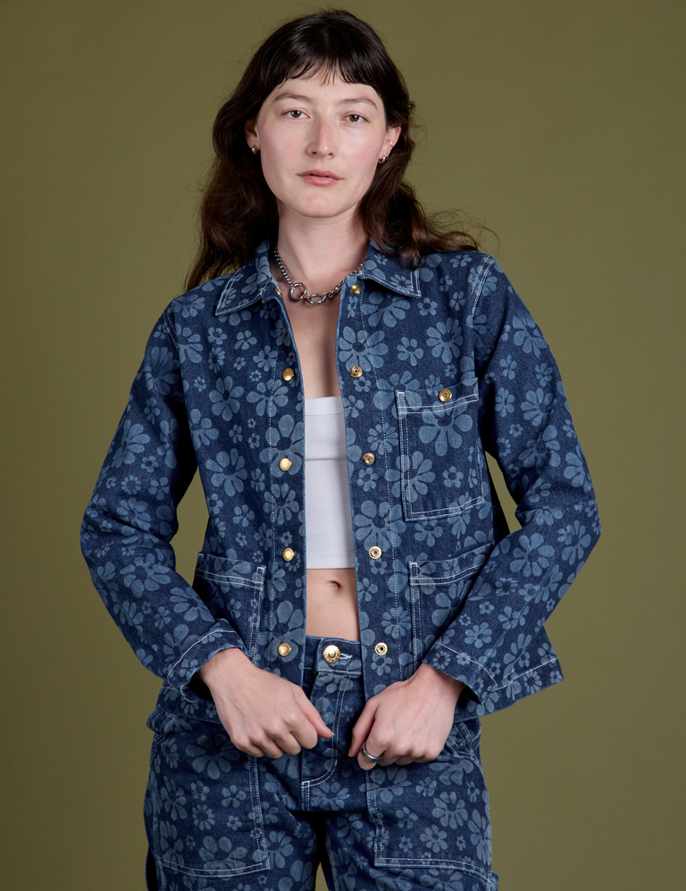 Lazy Daisy Denim Work Jacket – BIG BUD PRESS