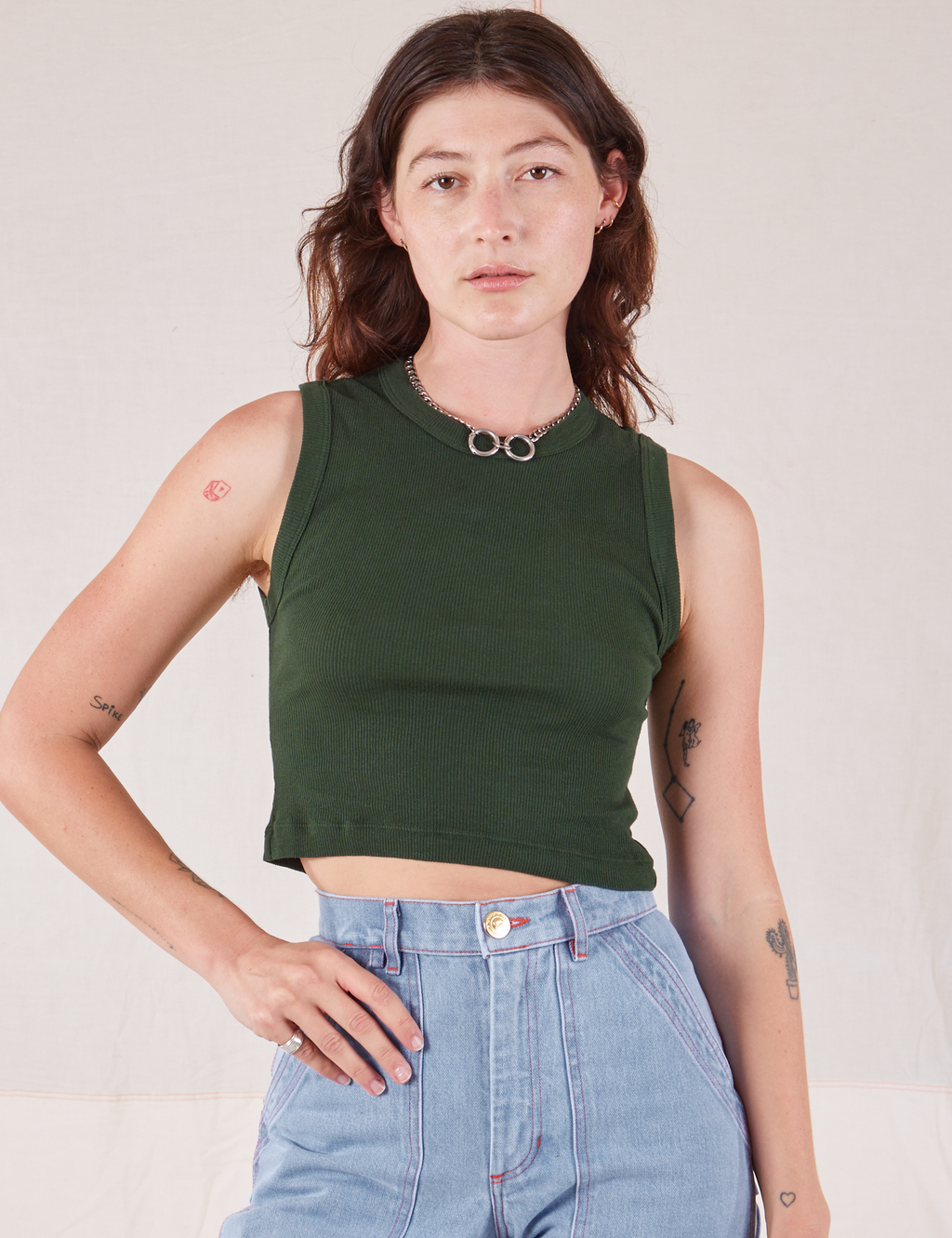 Muscle Tee - Swamp Green – BIG BUD PRESS