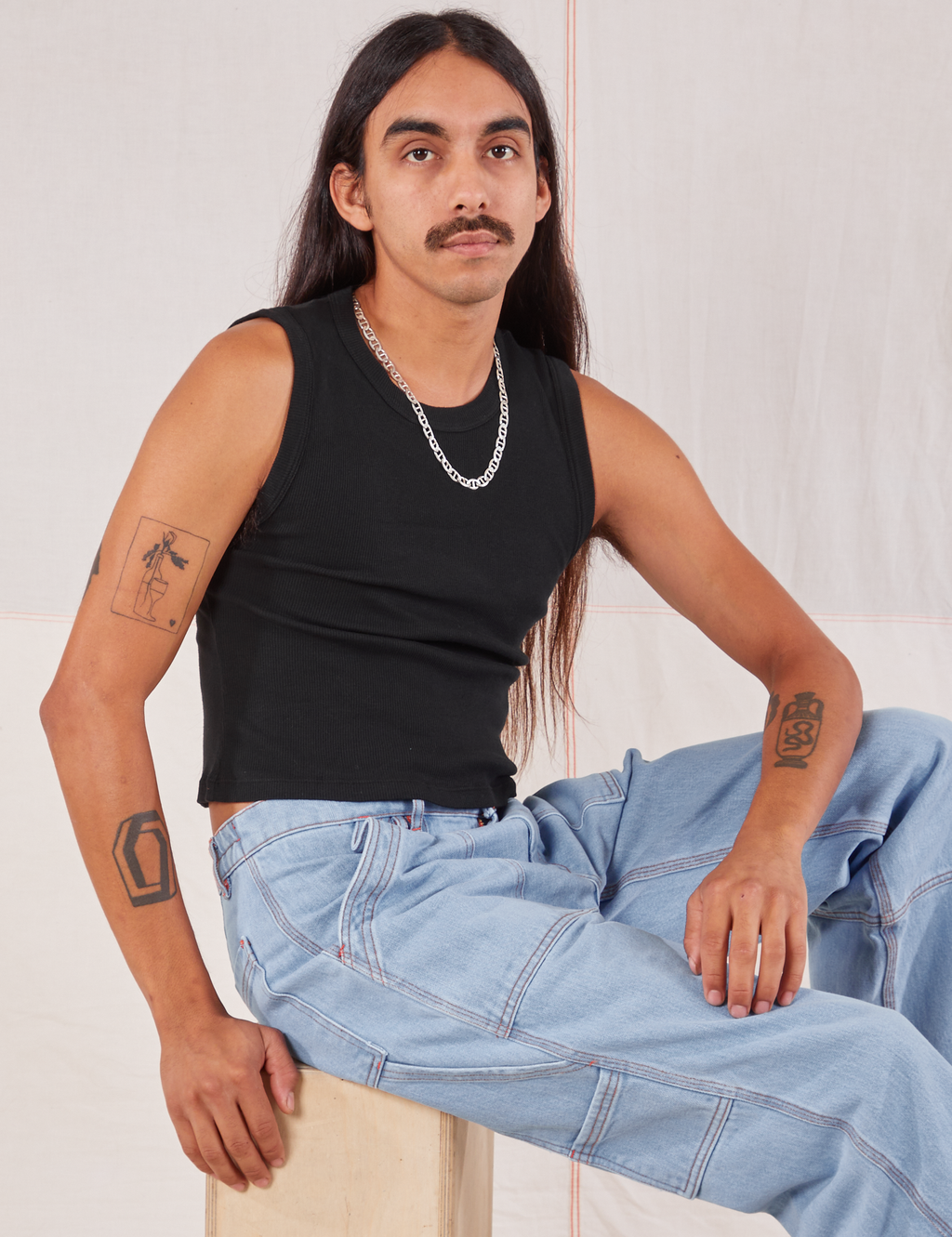 Muscle Tee - Basic Black – BIG BUD PRESS