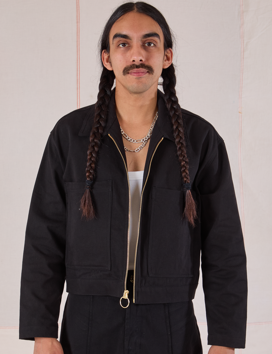 Mechanic Jacket - Basic Black – BIG BUD PRESS