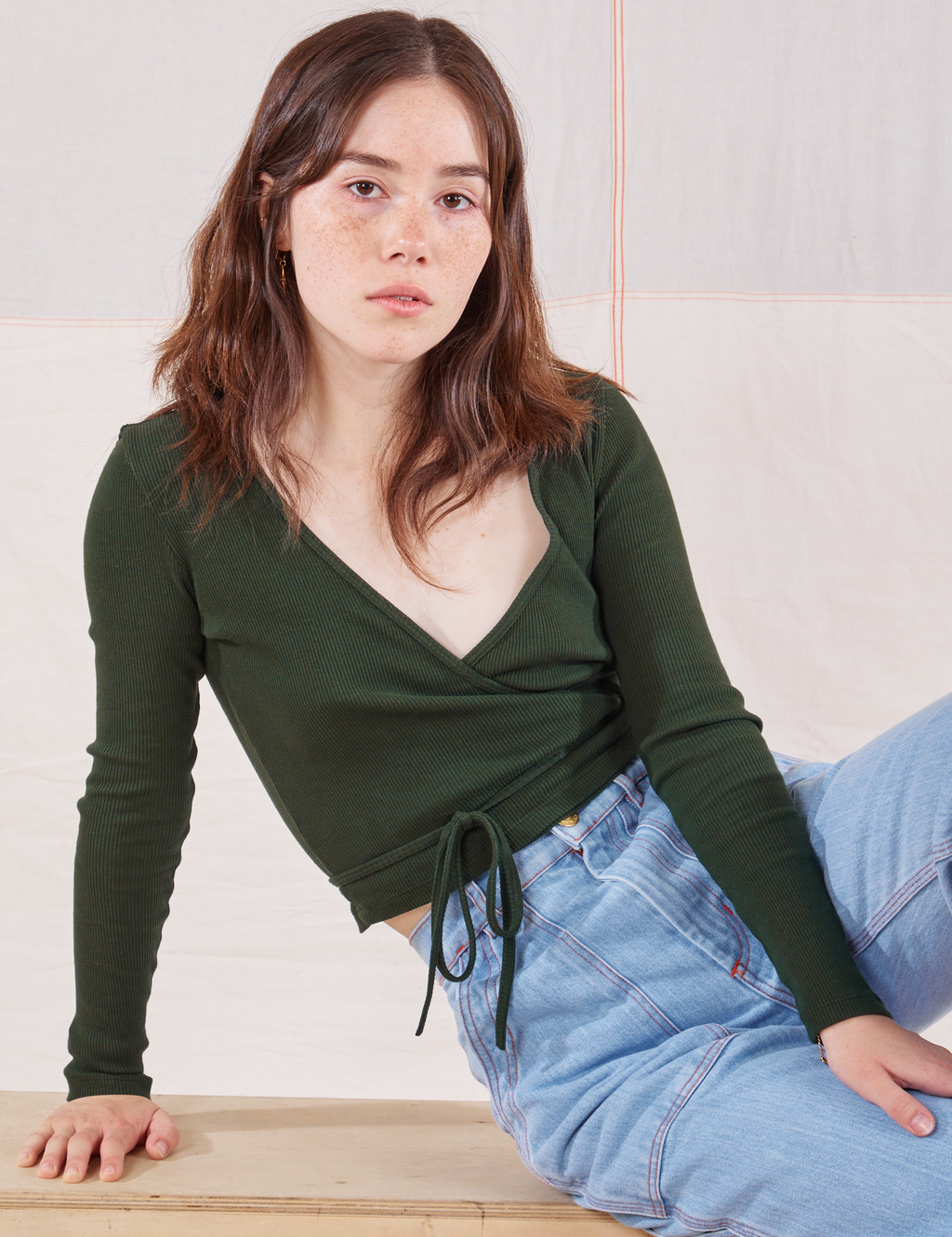 Wrap Top - Swamp Green – BIG BUD PRESS