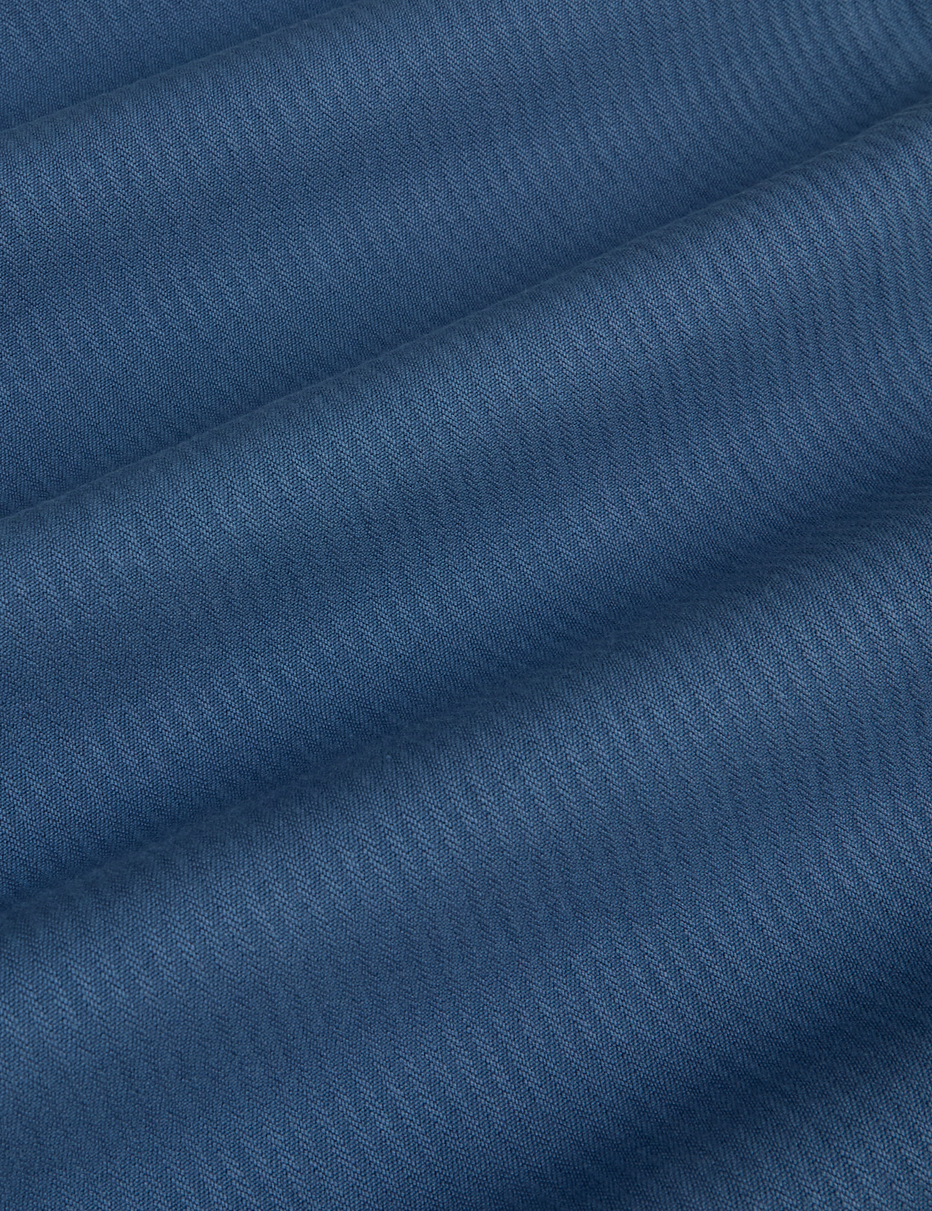Heritage Wide Leg Trousers - French Blue *FINAL SALE* – BIG BUD PRESS