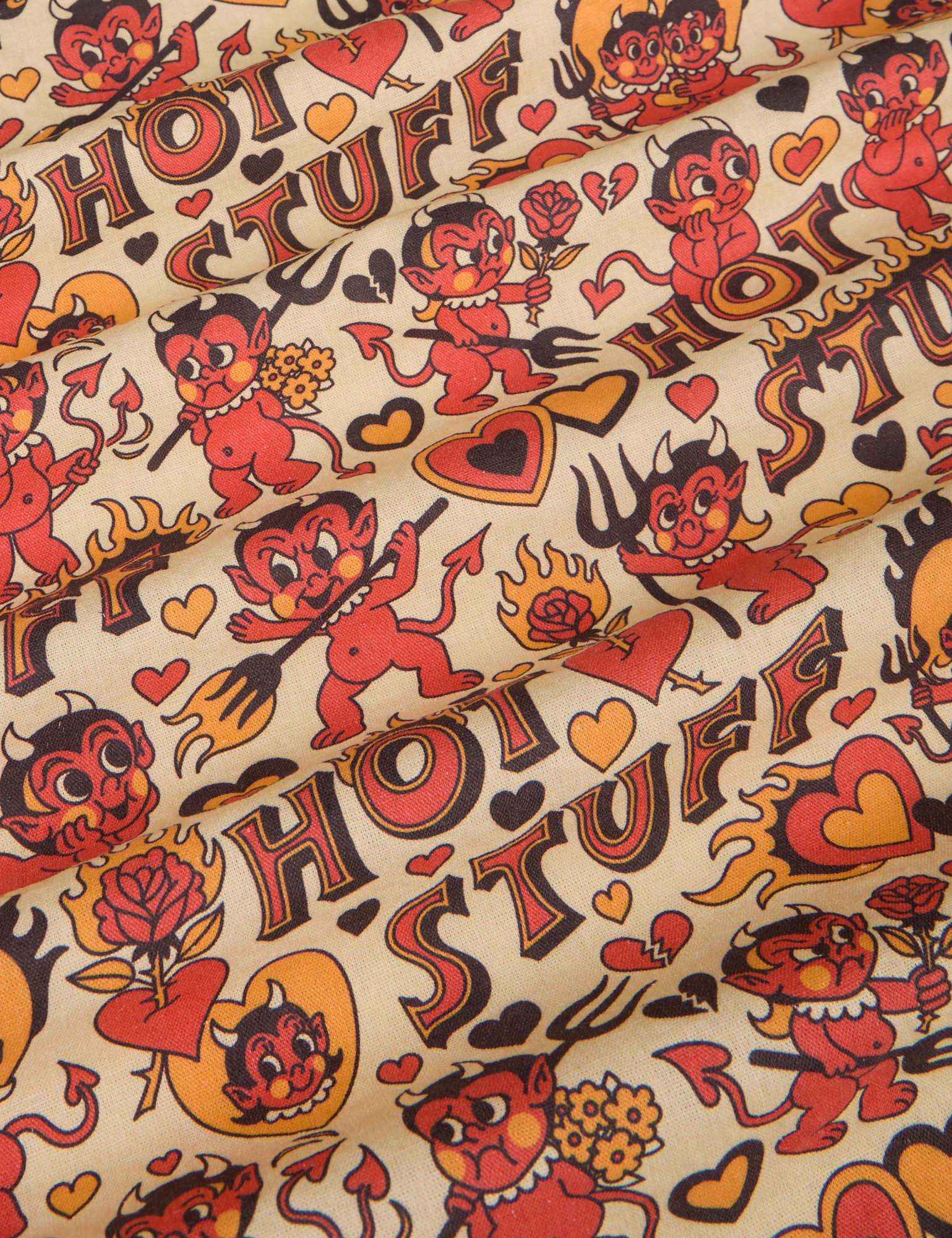 Hot Stuff Print Pantry Button-Up – BIG BUD PRESS