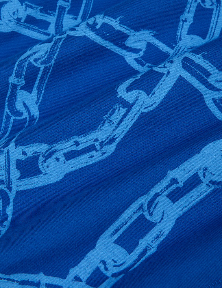 Chain Link Vintage Tee - Royal Blue *FINAL SALE* – BIG BUD PRESS