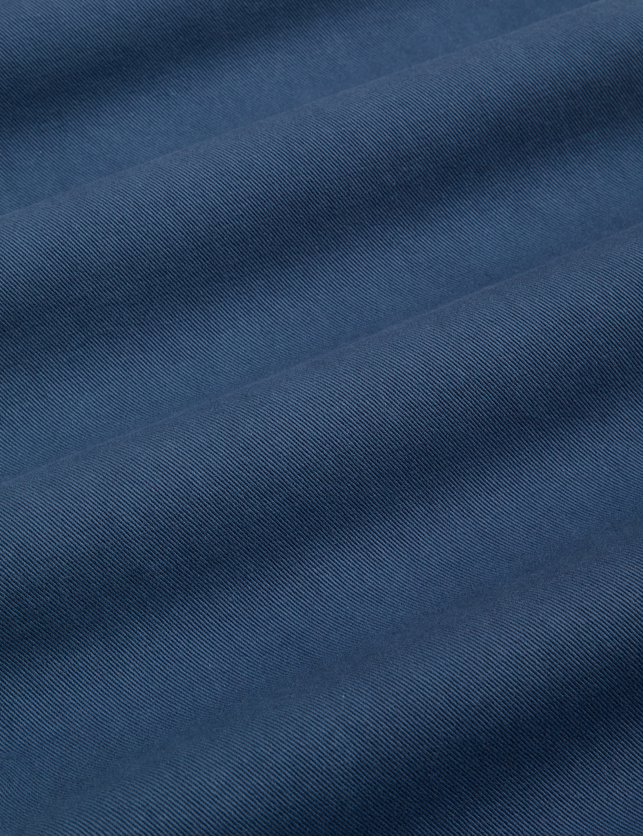 Baggy Mid-Rise Trousers - French Blue – BIG BUD PRESS