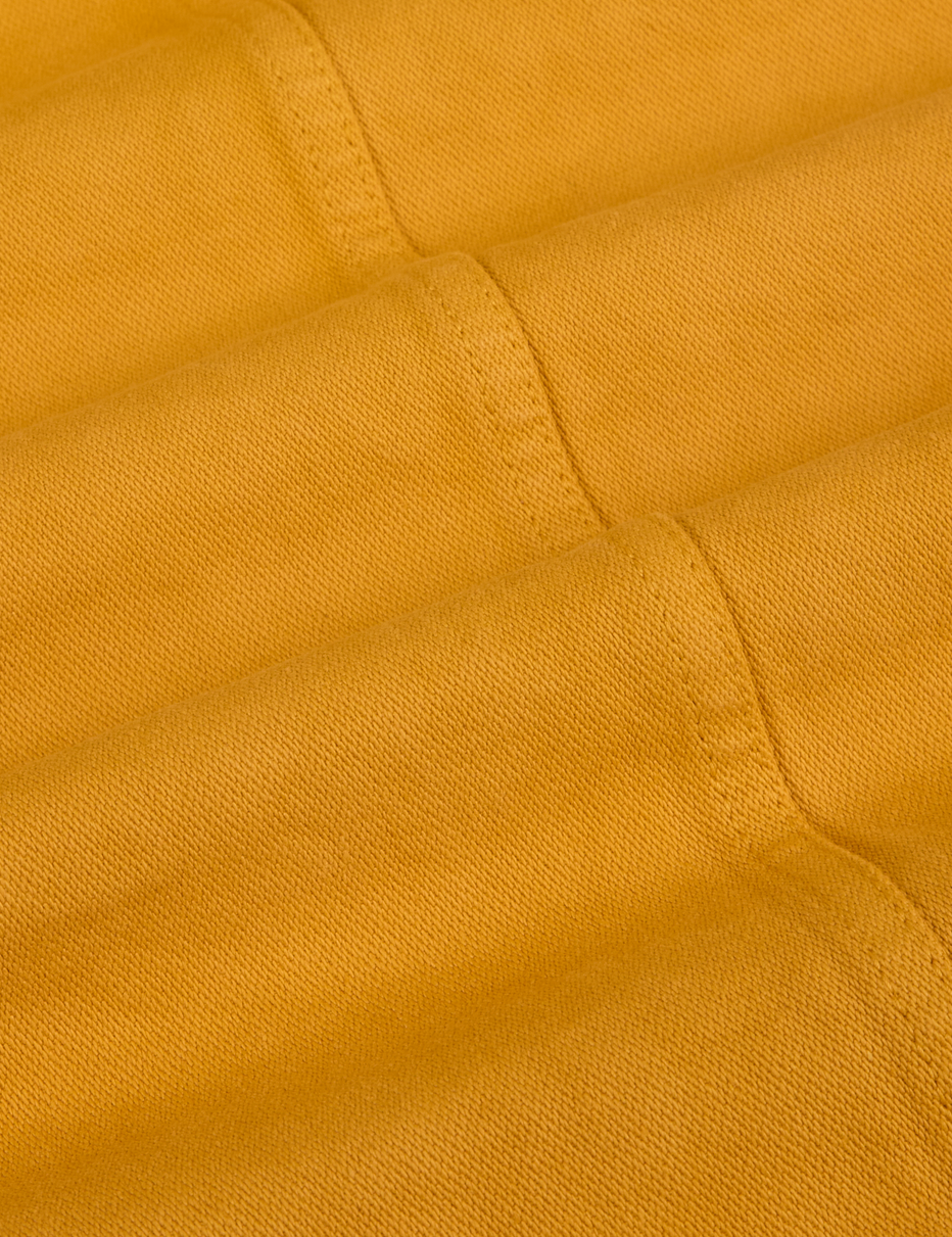 Denim Work Jacket - Mustard Yellow – BIG BUD PRESS