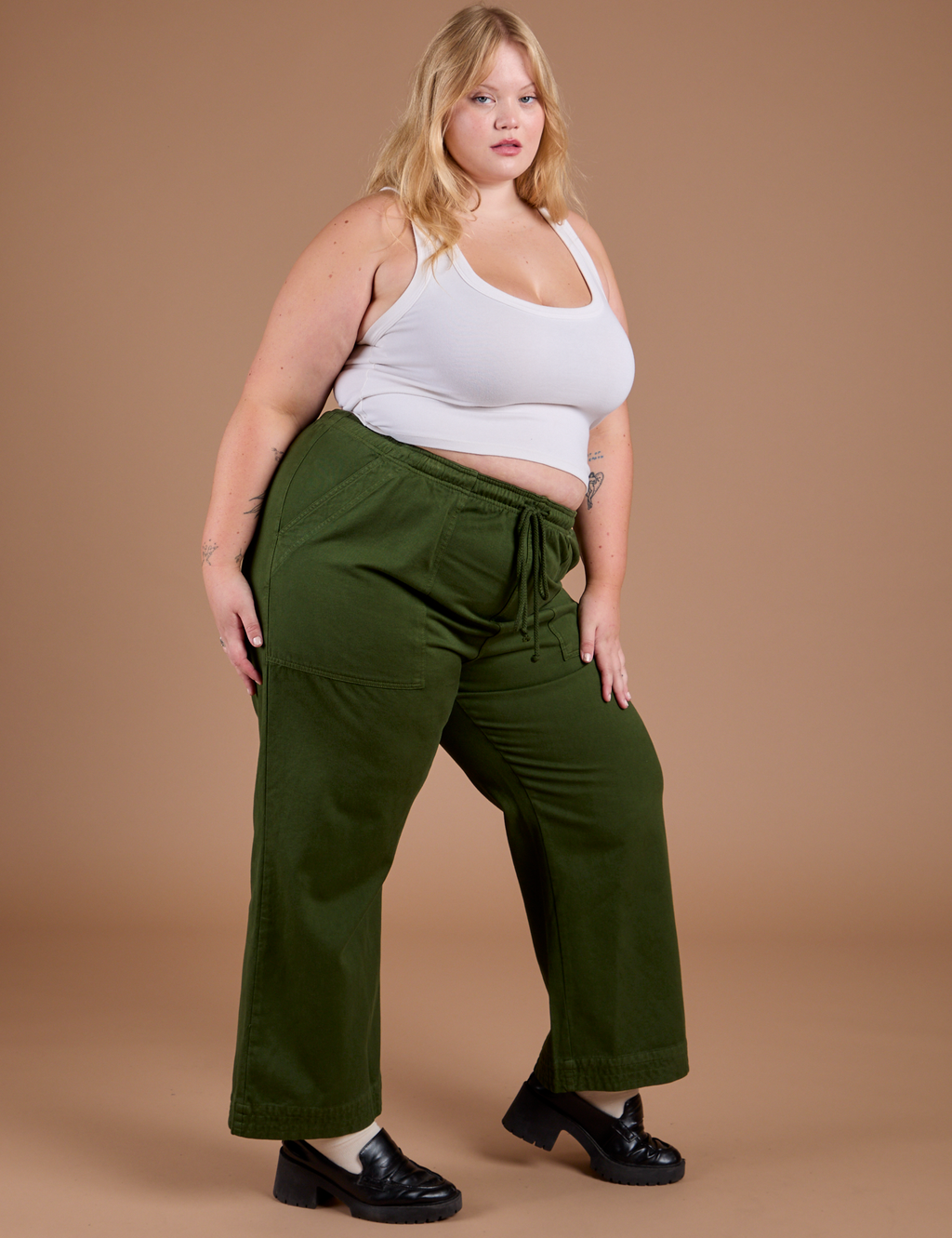Organic Action Pants - Evergreen – BIG BUD PRESS
