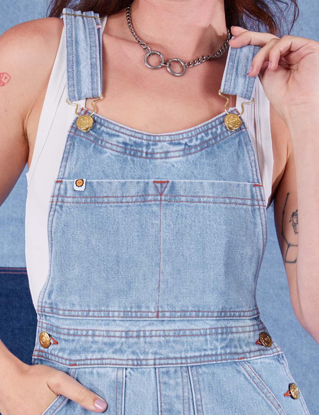 Indigo Denim Original Overalls - Light Wash – BIG BUD PRESS