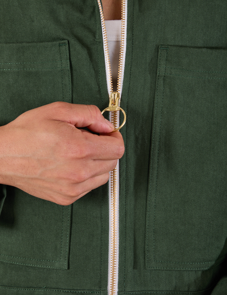Mechanic Jacket - Swamp Green *FINAL SALE* – BIG BUD PRESS