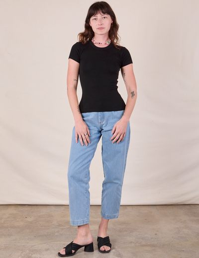 Baby Tee - Basic Black – BIG BUD PRESS