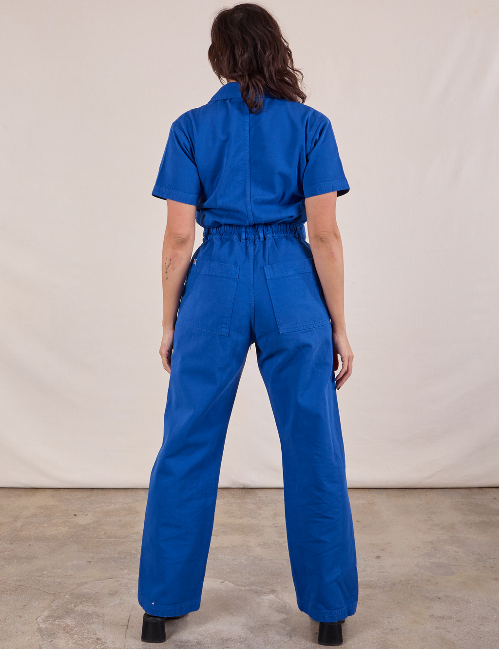 Short Sleeve Jumpsuit - Royal Blue – BIG BUD PRESS
