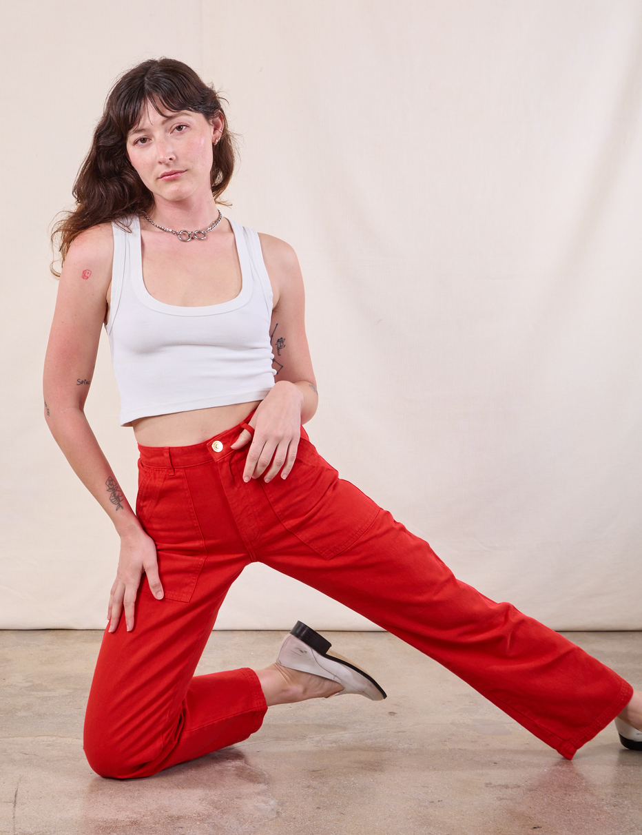 Work Pants - Mustang Red – BIG BUD PRESS