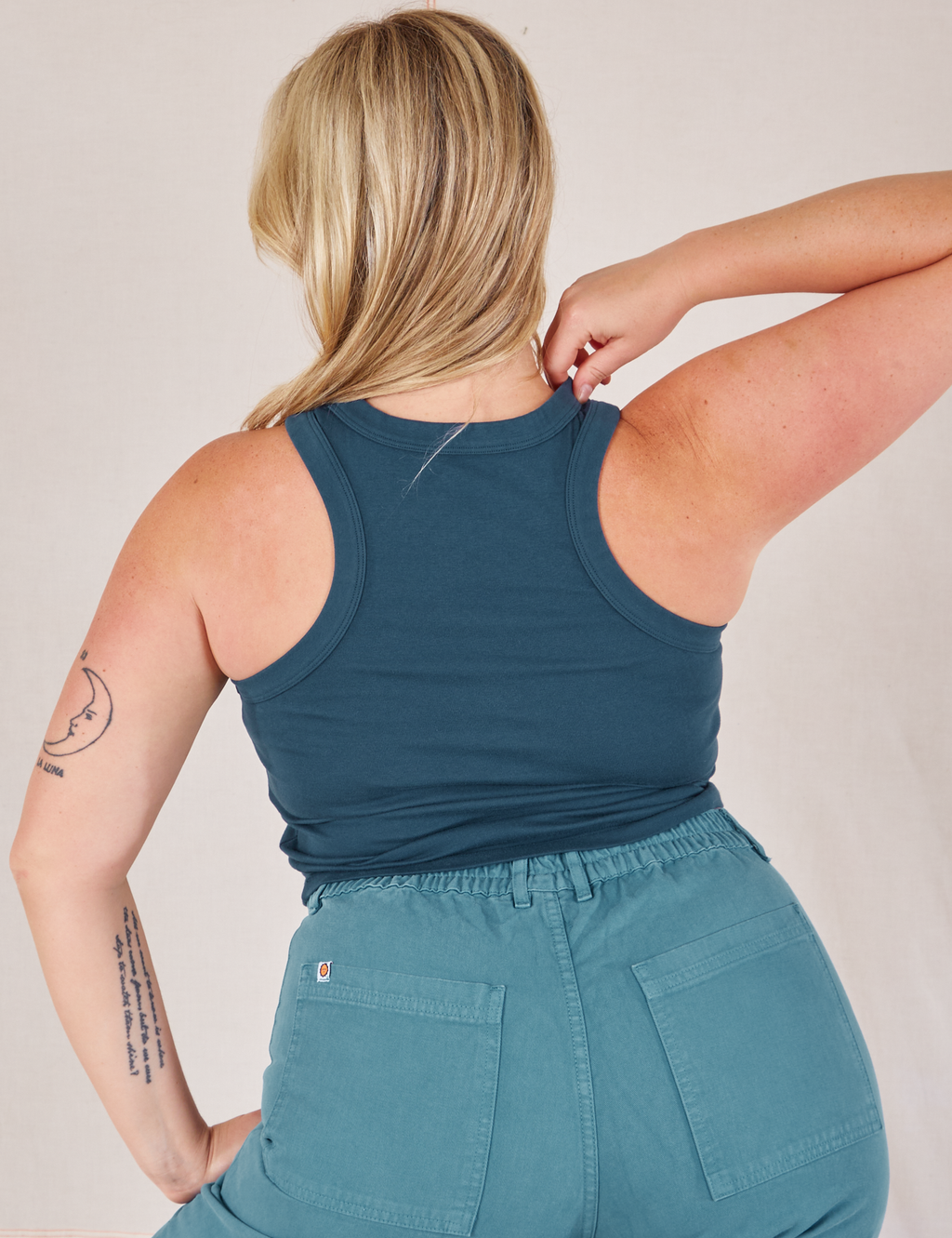 Racerback Tank - Lagoon – BIG BUD PRESS