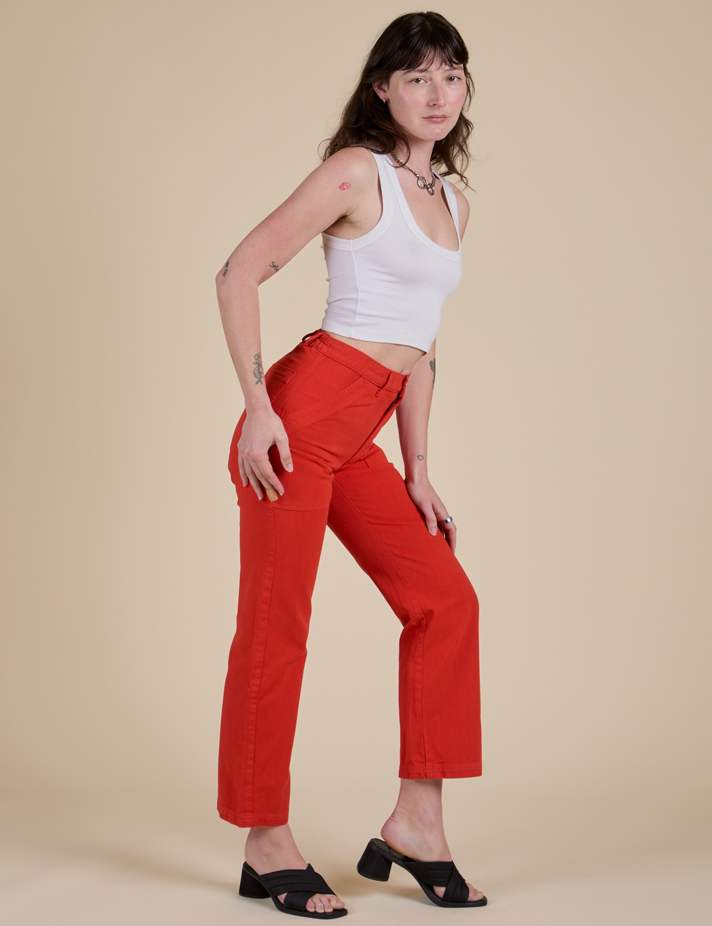 Work Pants - Mustang Red – BIG BUD PRESS
