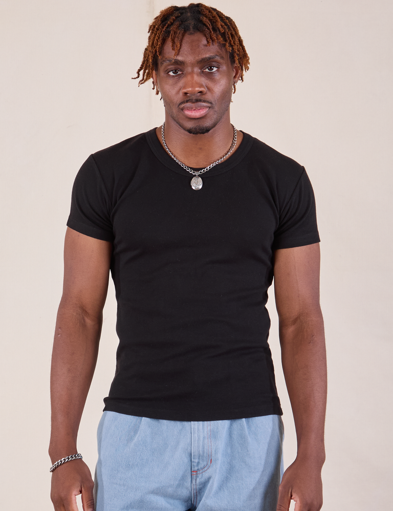 Baby Tee - Basic Black – BIG BUD PRESS