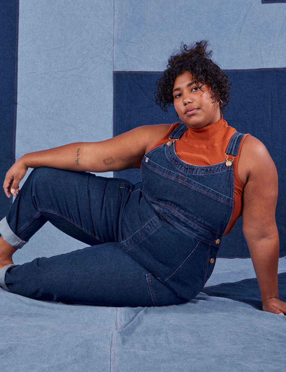 Indigo Denim Original Overalls - Dark Wash – BIG BUD PRESS