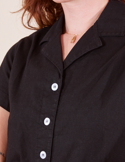 Pantry Button-Up - Basic Black – BIG BUD PRESS