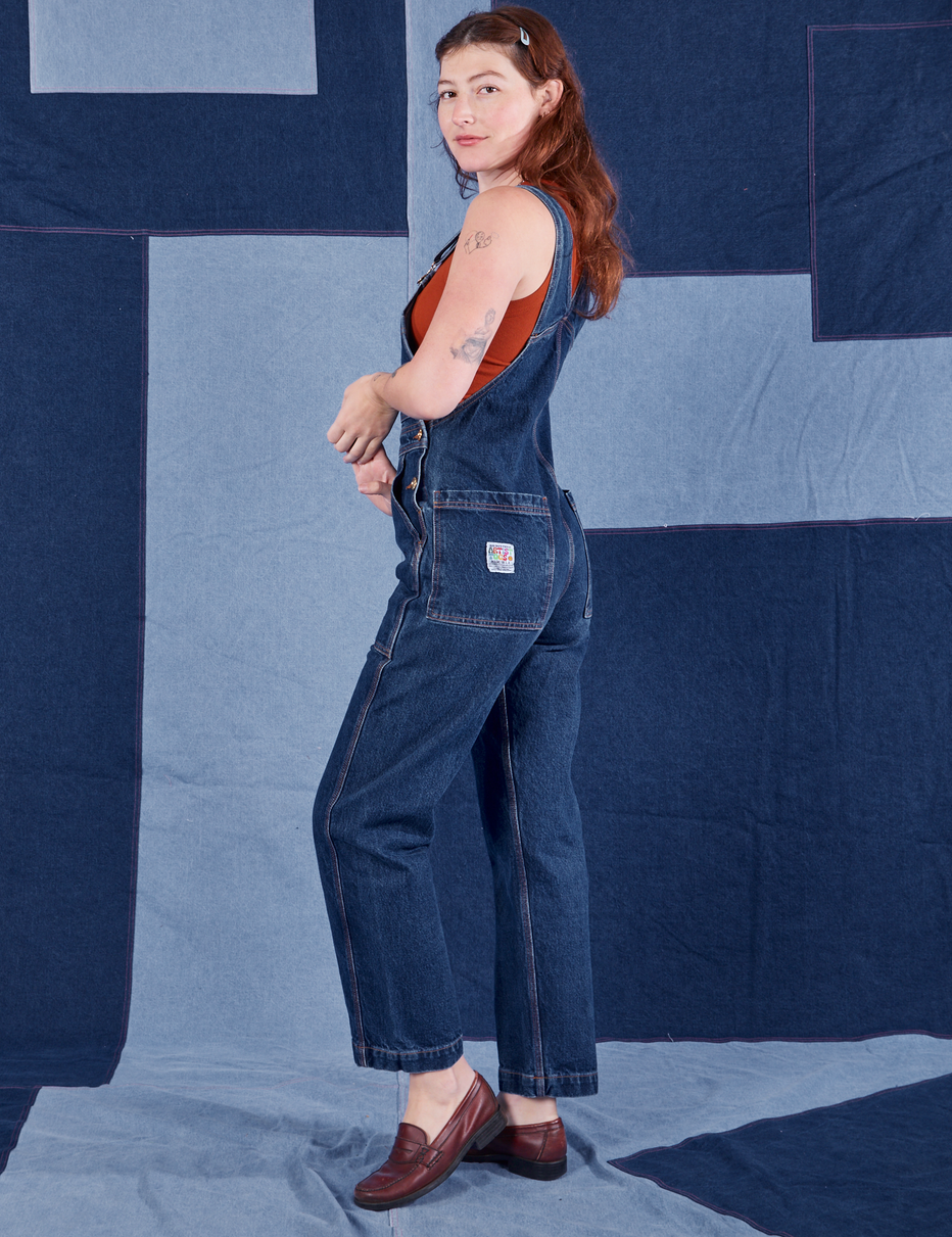 Indigo Denim Original Overalls - Dark Wash – BIG BUD PRESS