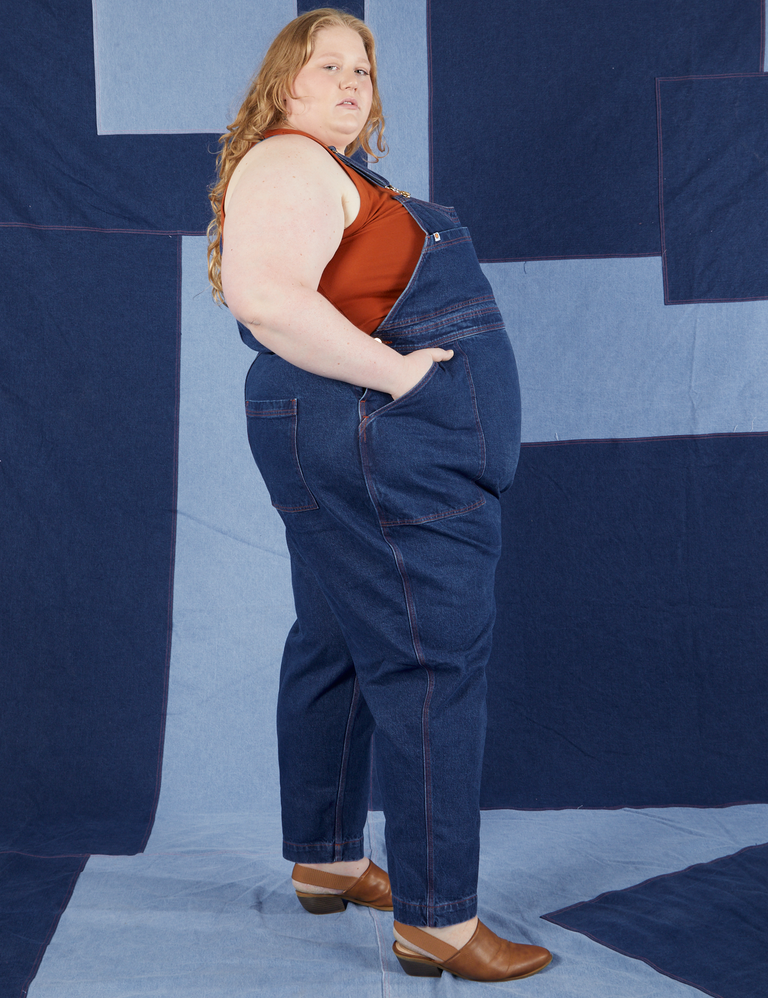 Indigo Denim Original Overalls - Dark Wash – BIG BUD PRESS